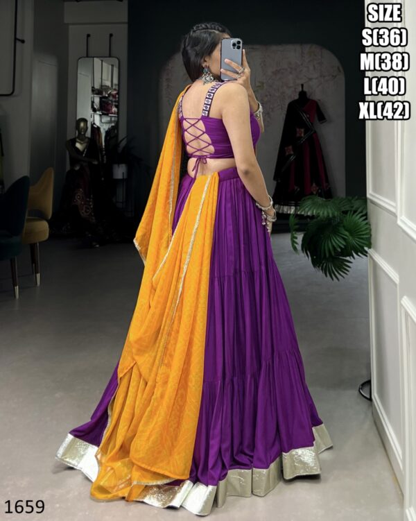 Irresistible Different Colours With Different Designs Of Lehenga Choli ...