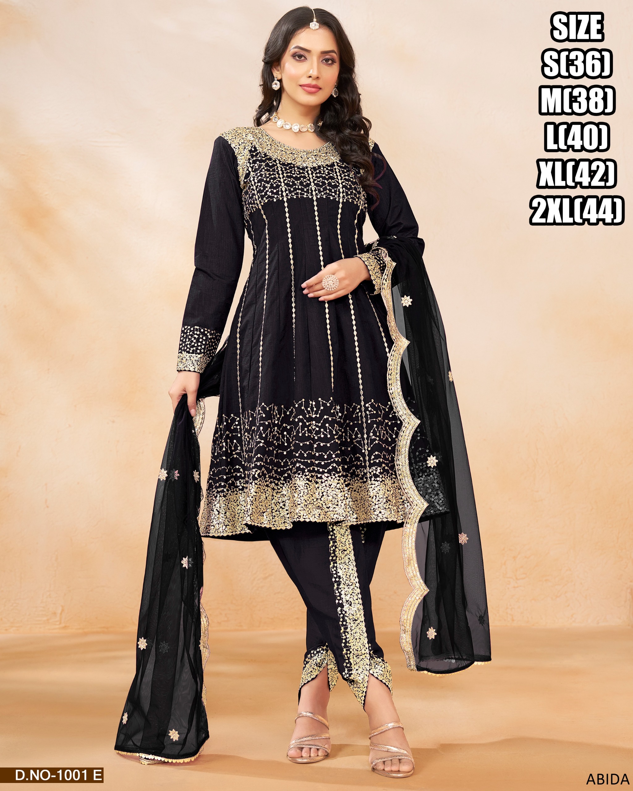 A Traditional Look With A Modern Women's Dhoti Style Salwar Suits For ...