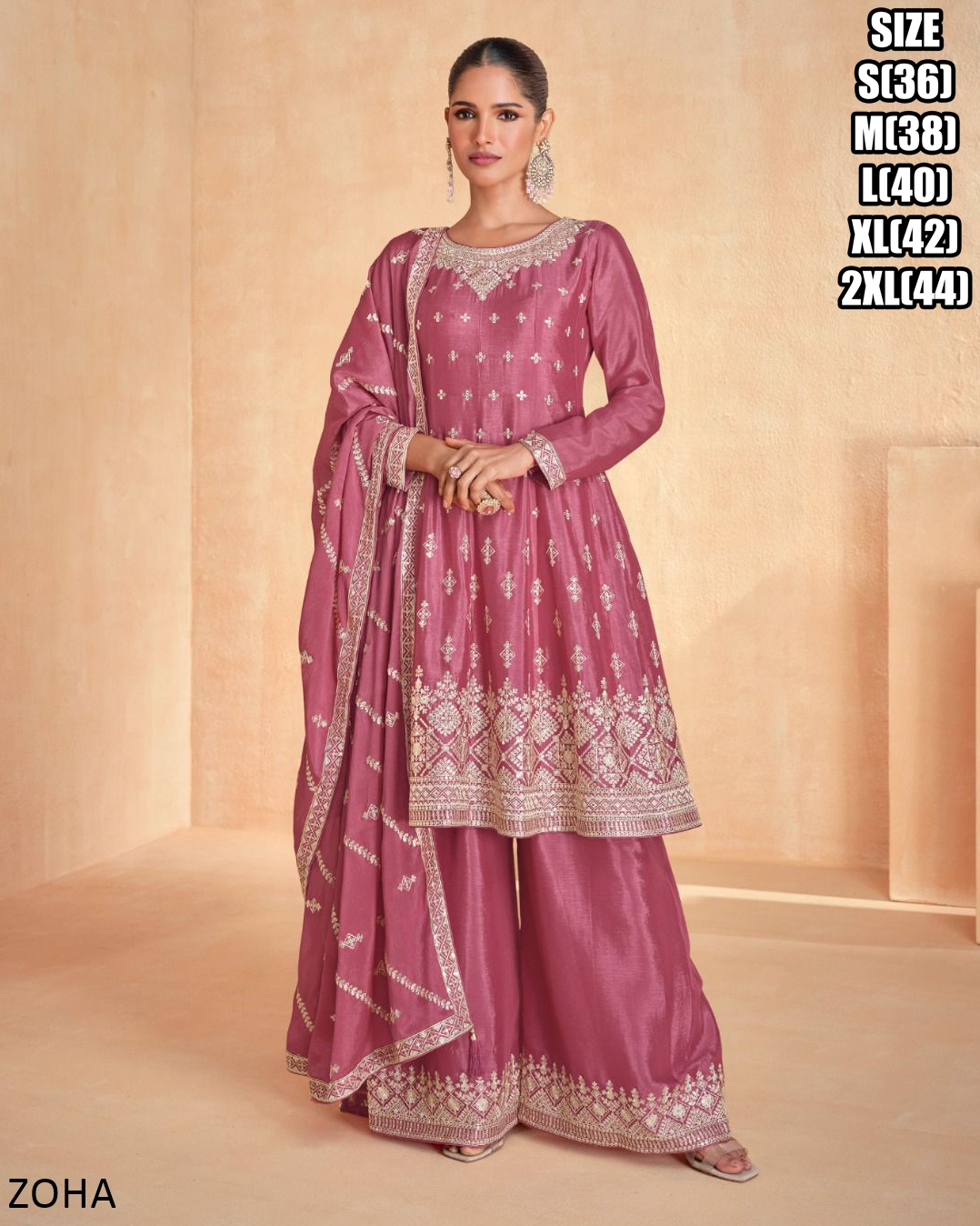 New Designer Plazo Suits For Women Are Effortless And Can Be Worn To ...