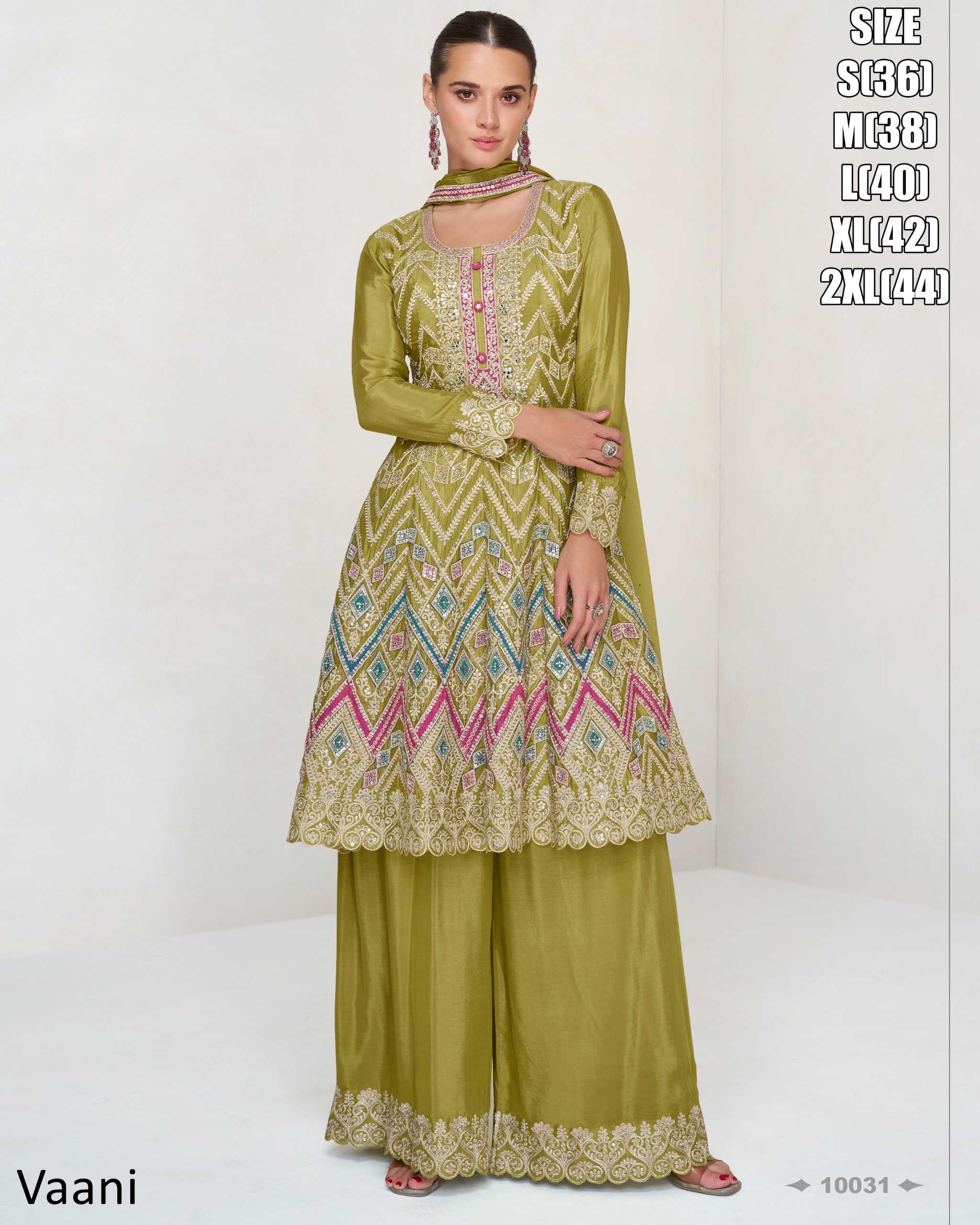 Ready To Wear Plazo Suits In Attractive Colors Is Perfect For Any ...