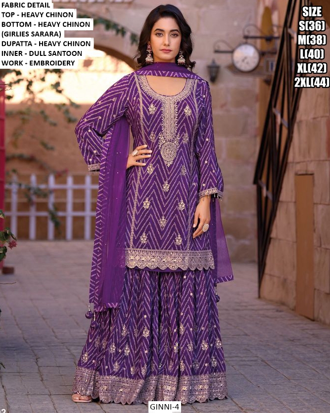 New Designed Heavy Chinon Indian-Pakistani Salwar Kameez Suits Latest ...